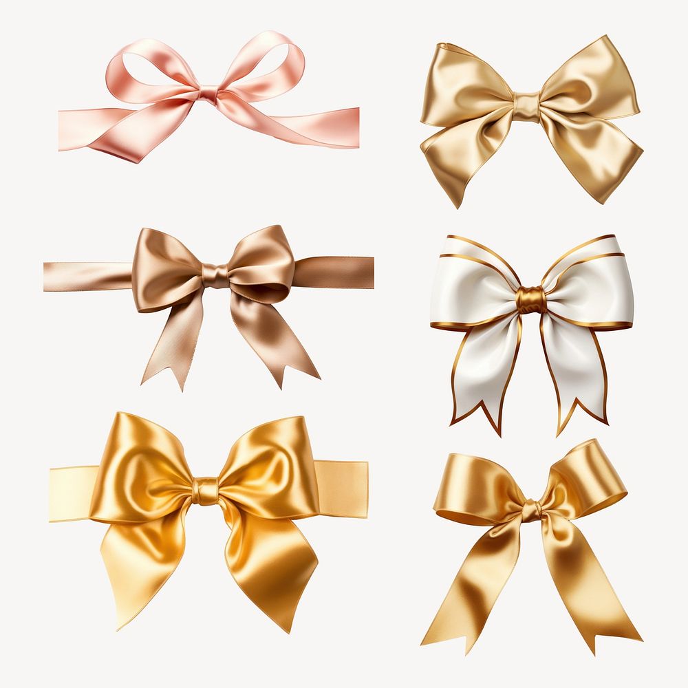 Ribbon bow design element remix | Free Photo - rawpixel