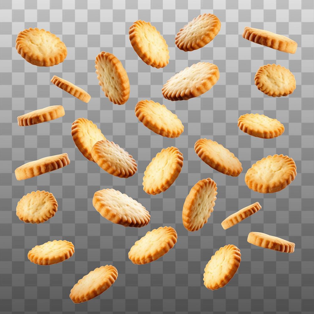 Floating cookie design element remix | Free Photo - rawpixel