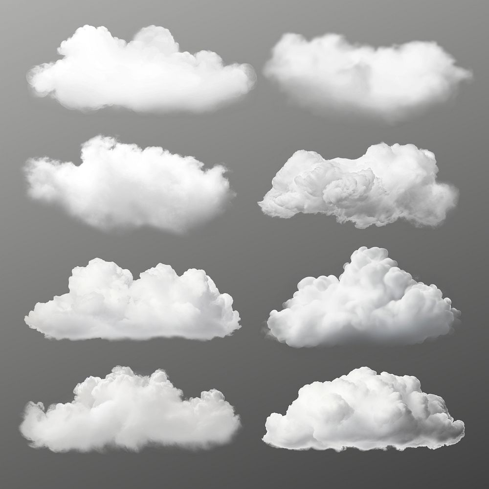 White cloud effect design element | Free Photo - rawpixel