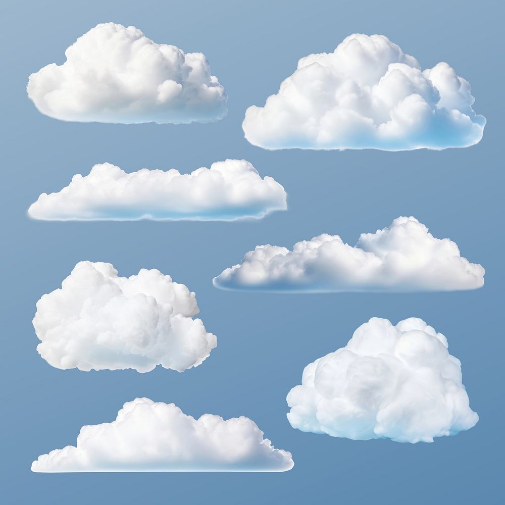 White cloud effect design element | Free Photo - rawpixel