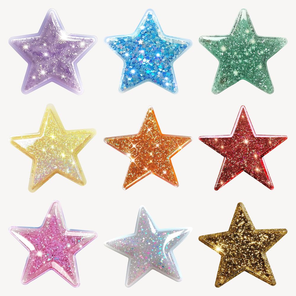 Star sticker design element remix | Free Photo - rawpixel