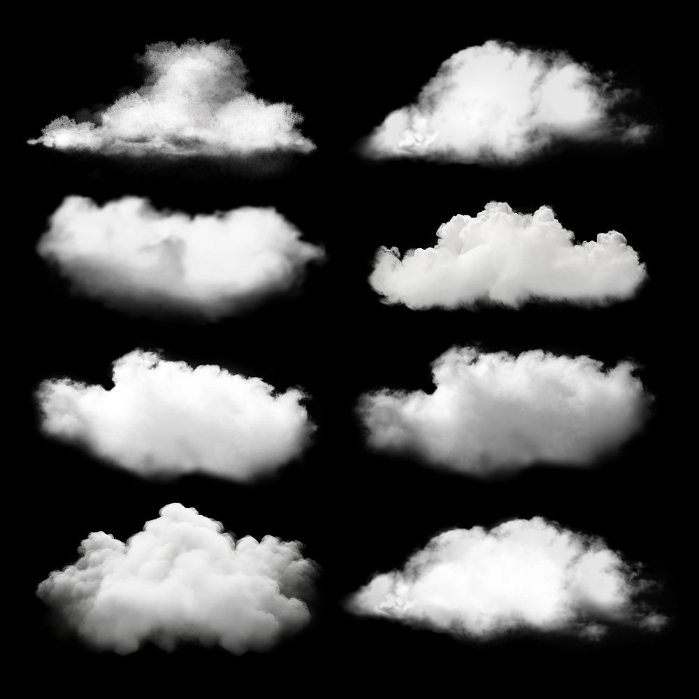 White cloud effect design element | Free Photo - rawpixel