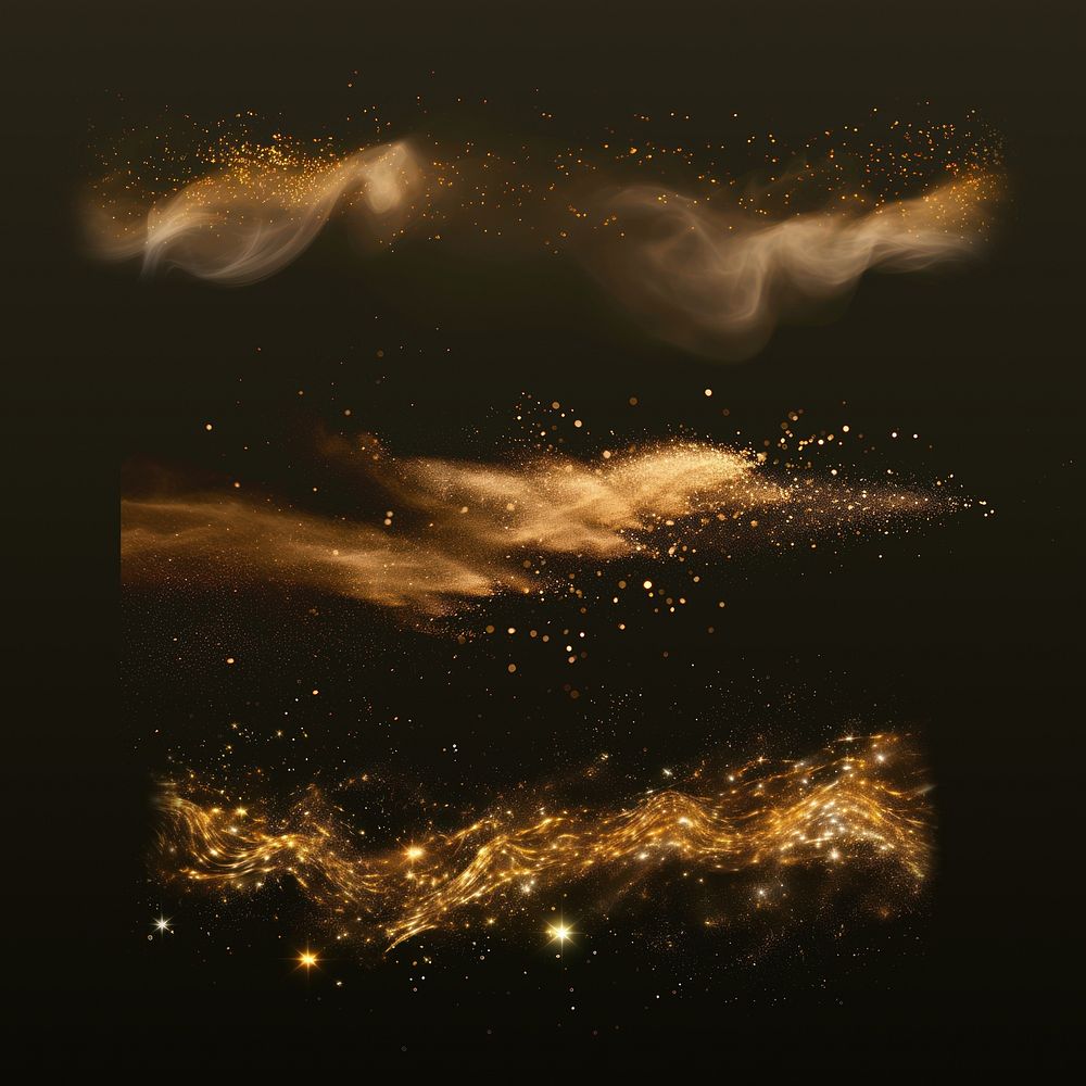 Golden glitter effect design element | Free Photo - rawpixel