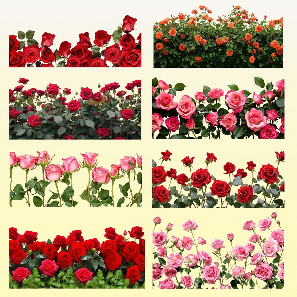 Real photo roses borders design | Free Photo - rawpixel