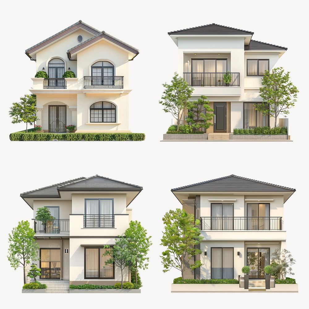 Contemporary suburb house design element | Free Photo - rawpixel