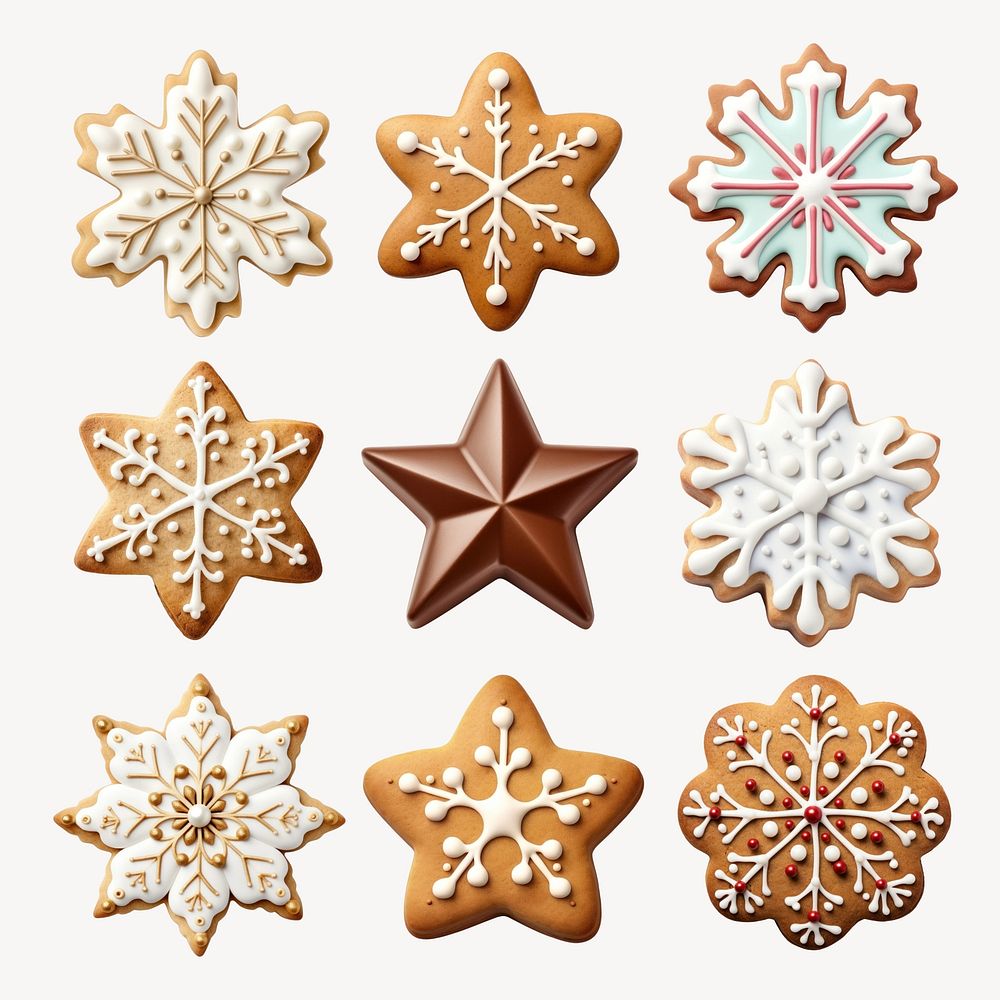 Christmas gingerbread cookie design element | Free Photo - rawpixel