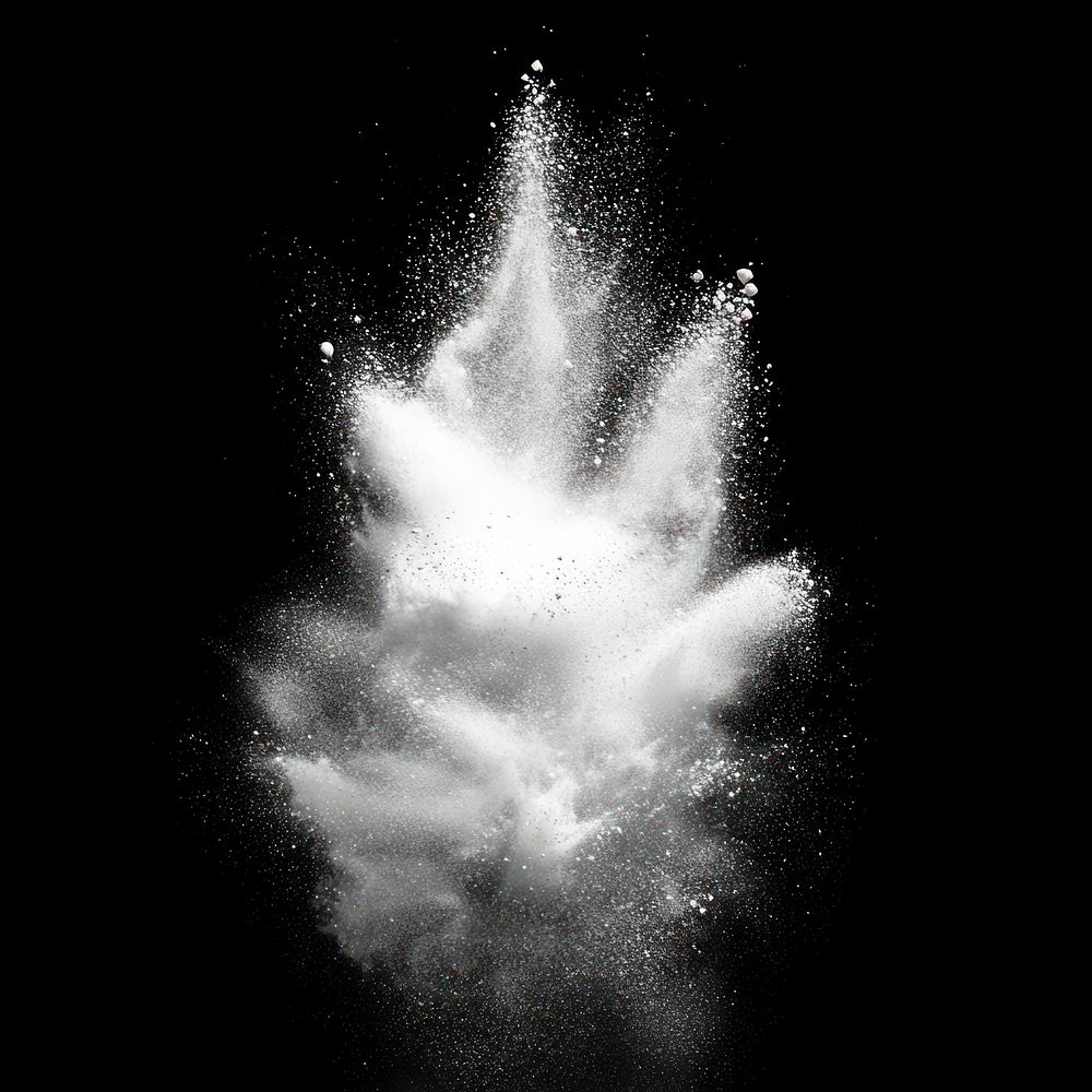 Exploding white powder against black | Free Photo - rawpixel