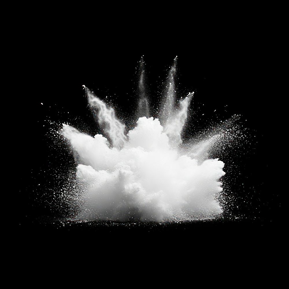 Exploding white powder against black | Free Photo - rawpixel