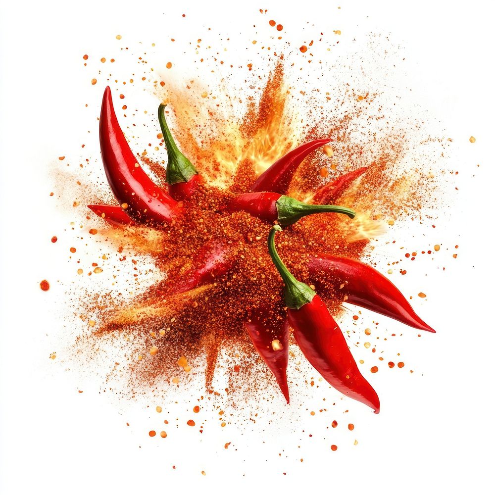 Fiery red chili pepper explosion | Free Photo - rawpixel