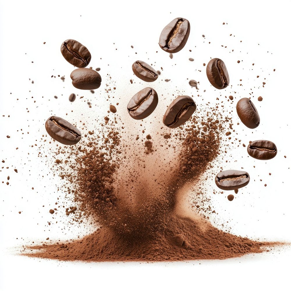Dynamic coffee beans explosion | Free Photo - rawpixel