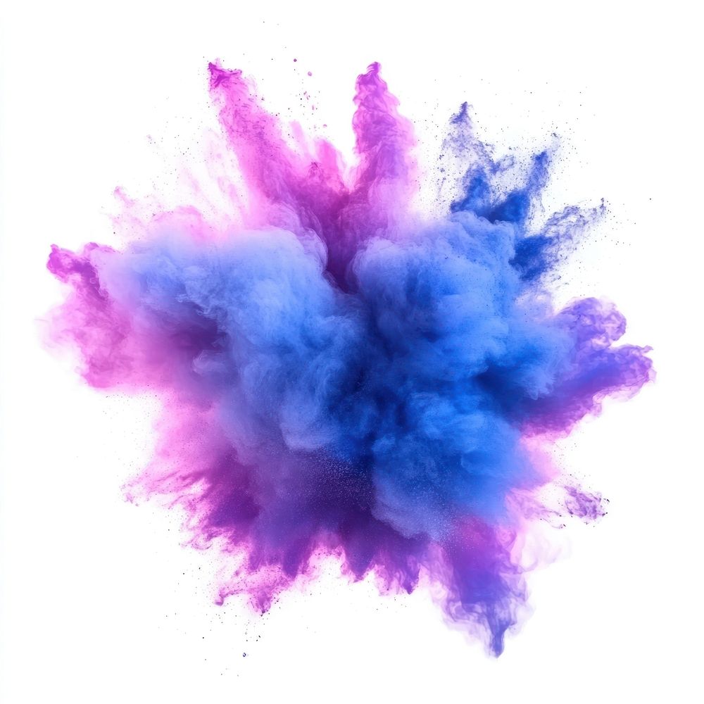 Vibrant color explosion on white | Free Photo - rawpixel