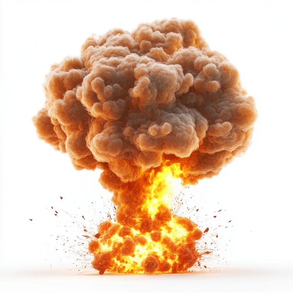 Explosion fire smoke cloud dramatic | Free Photo - rawpixel