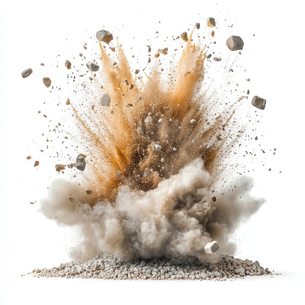 Gravel explosion animal shark fish. | Free Photo - rawpixel