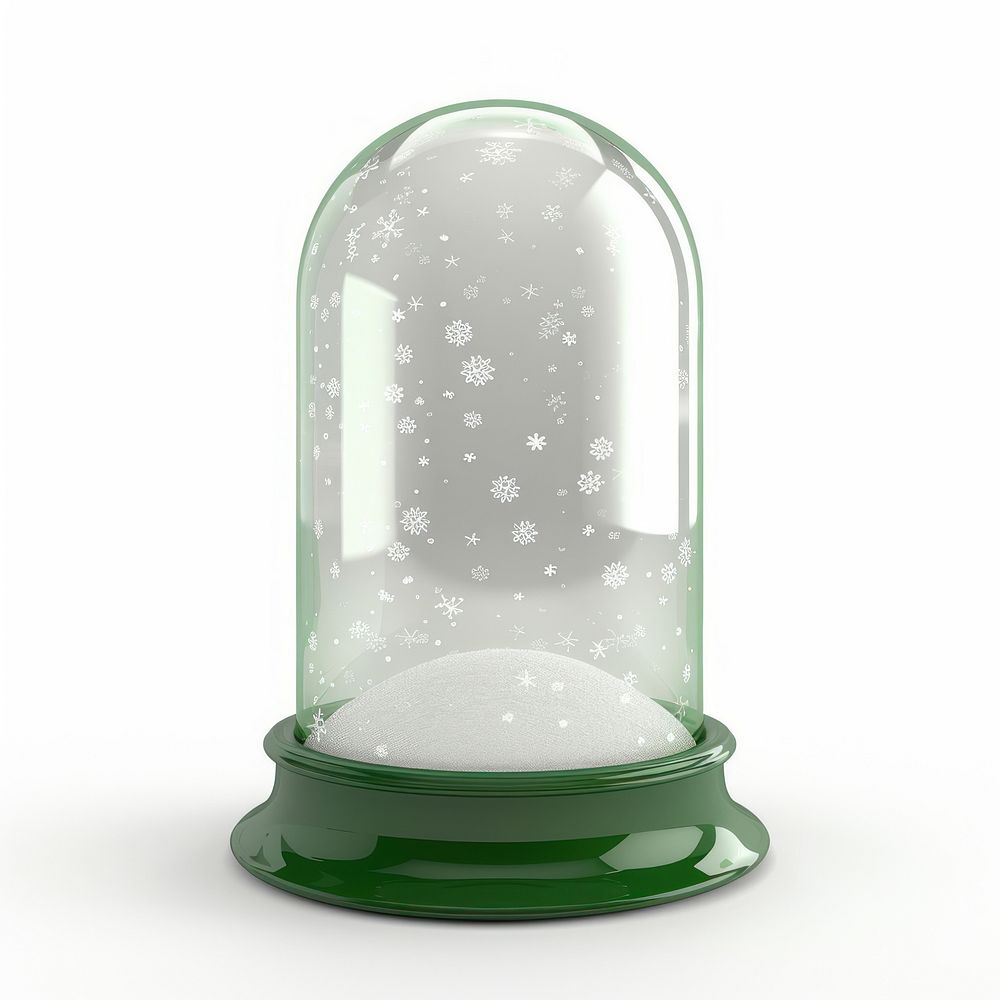 Snowy glass dome winter decoration | Free Photo Illustration - rawpixel