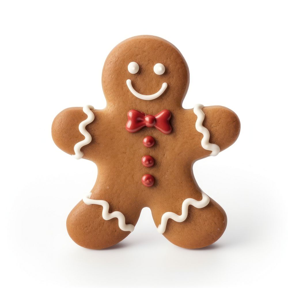 Festive gingerbread man cookie | Free Photo - rawpixel
