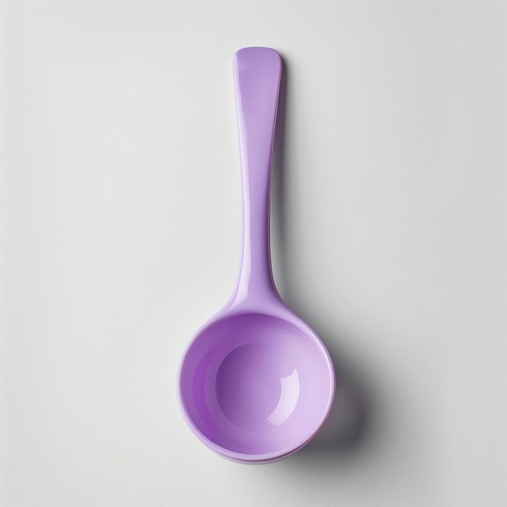 Purple ladle on white background | Free Photo - rawpixel