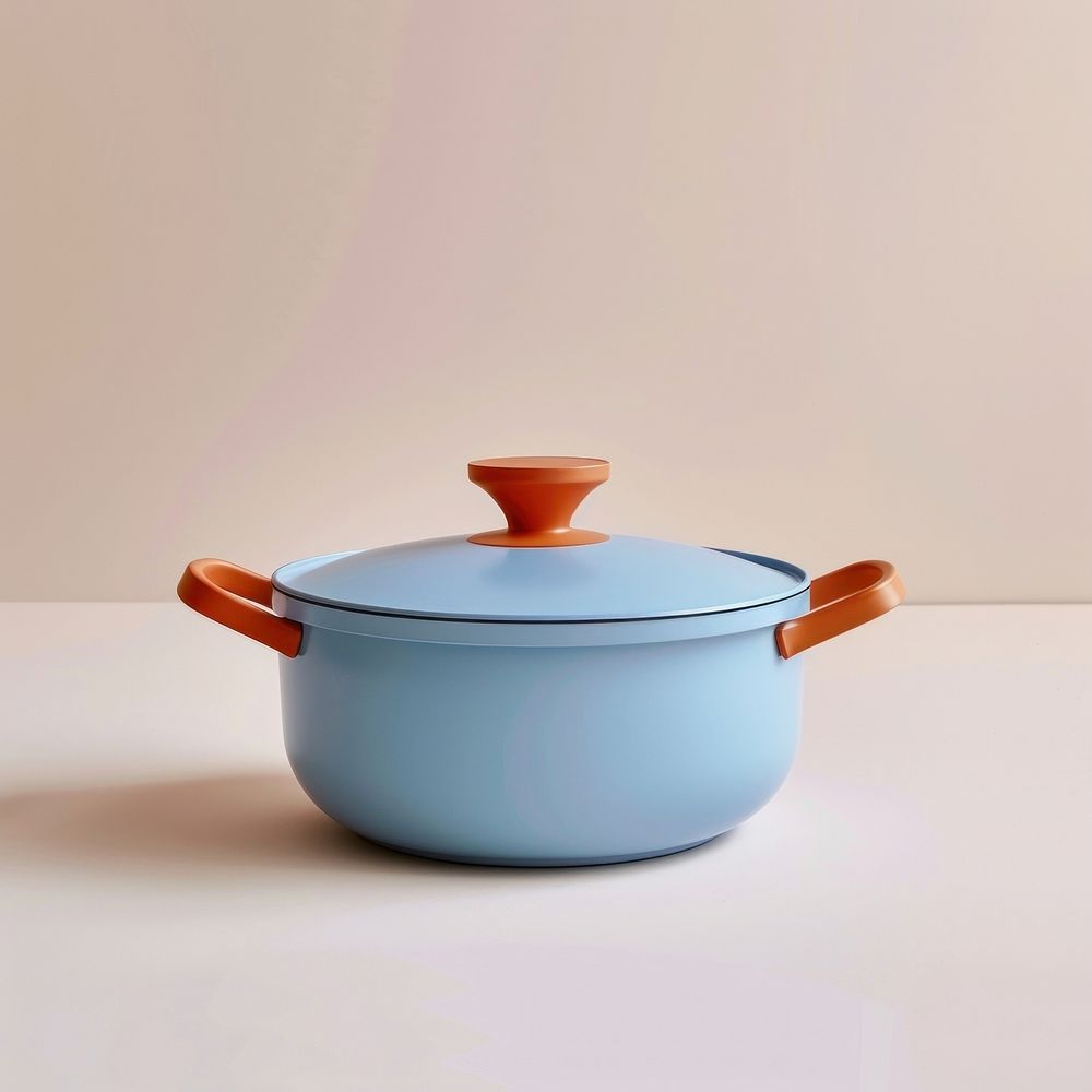 Stylish blue cooking pot | Free Photo - rawpixel