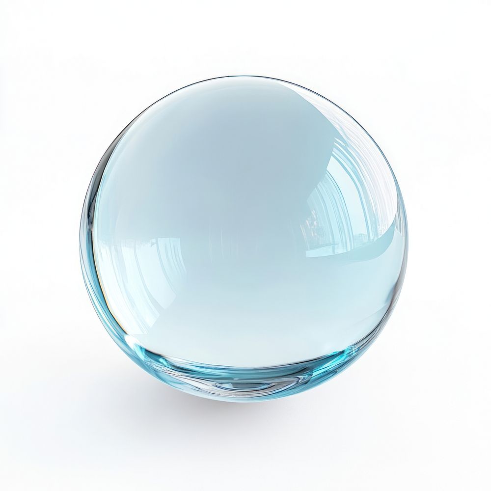 Transparent bubble pottery sphere plate. | Free Photo - rawpixel