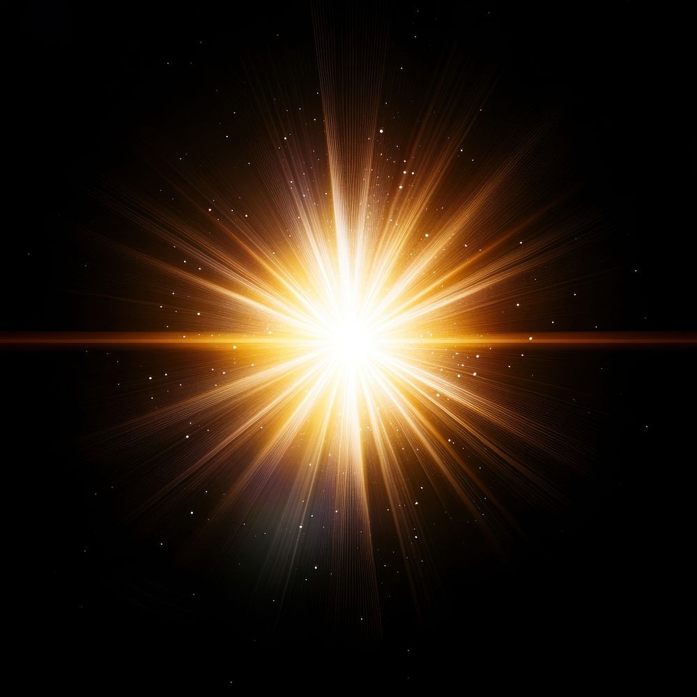 Radiant cosmic starburst in space | Free Photo - rawpixel