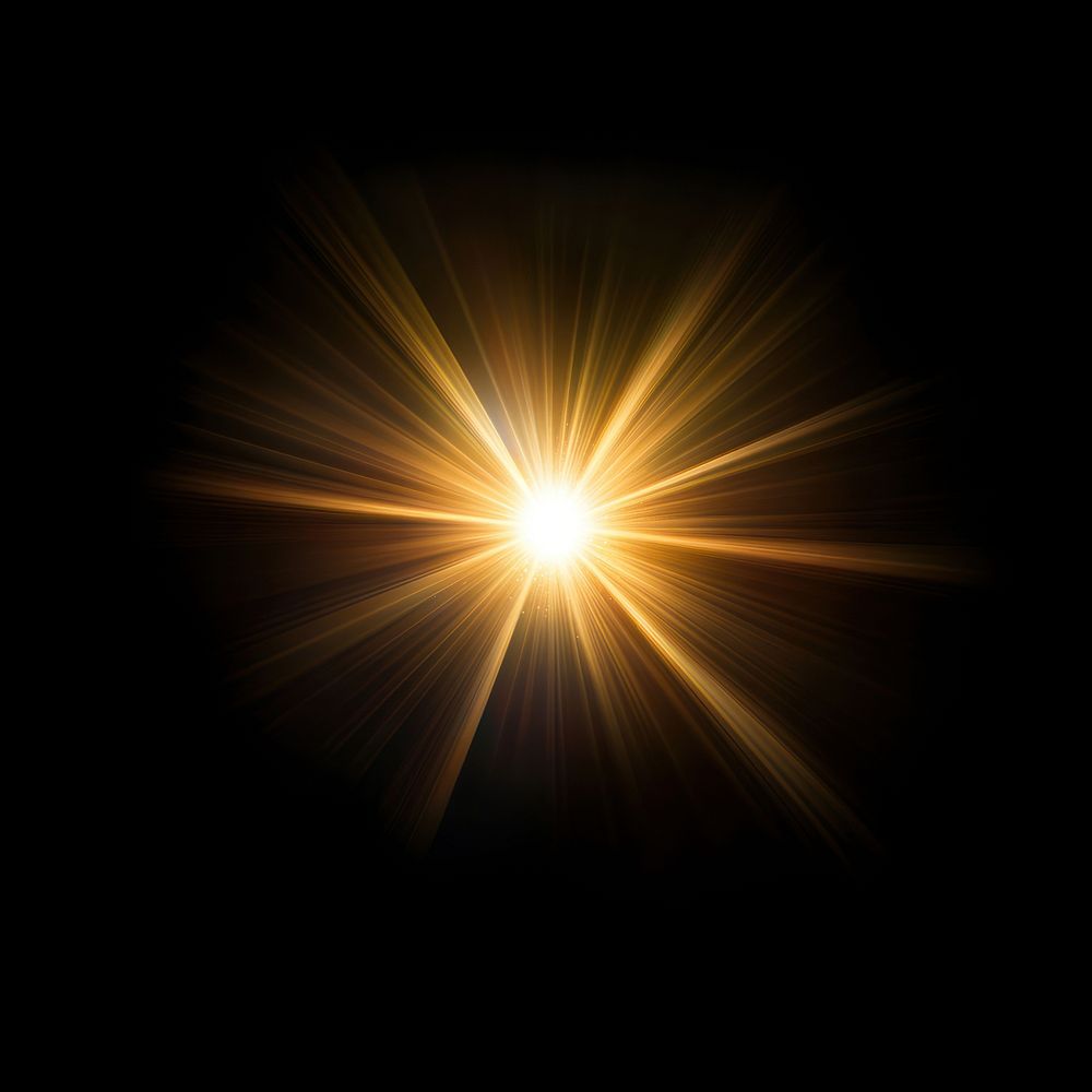 Radiant golden light burst | Free Photo - rawpixel
