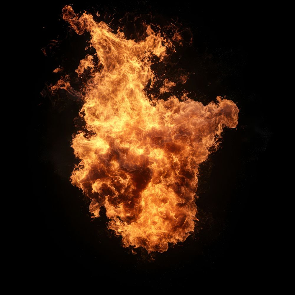 Explosion flame fire intense. | Free Photo - rawpixel
