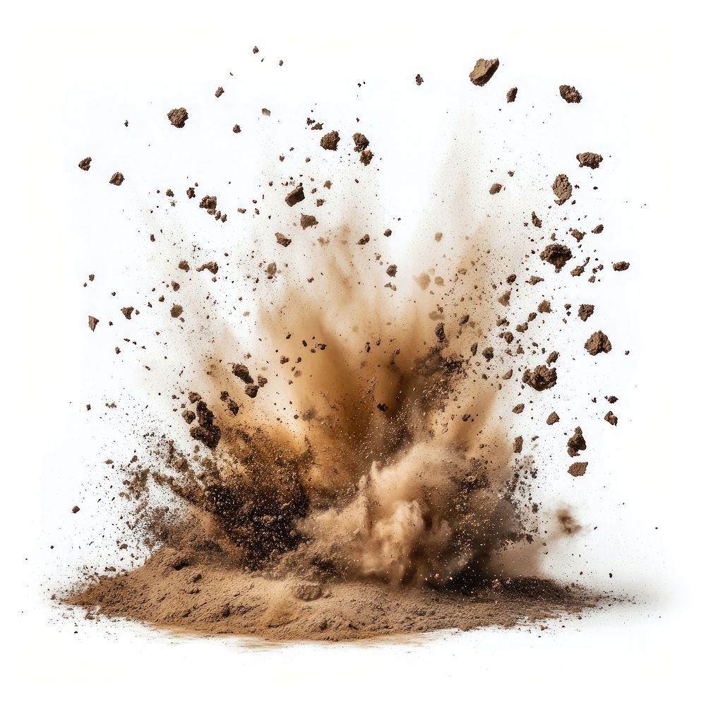 Dusty Earth Eruption explosion particles | Free Photo - rawpixel