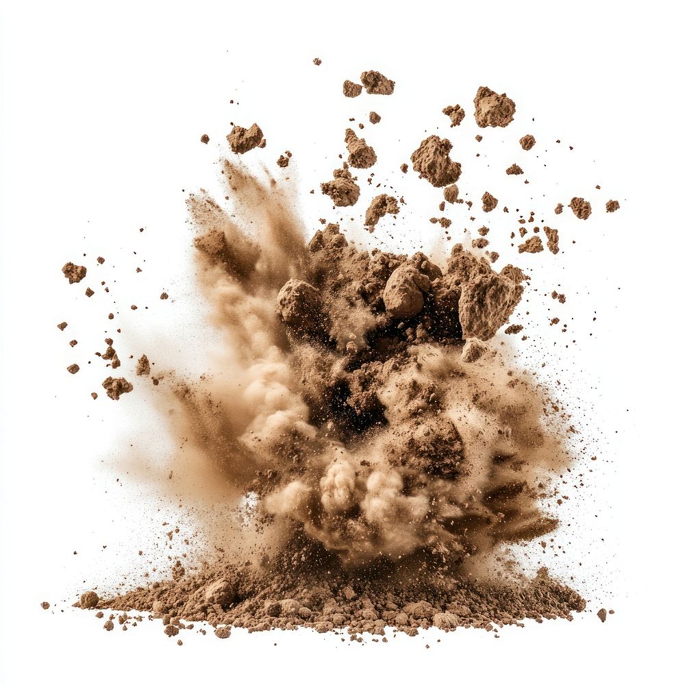 Clay Soil Eruption explosion particles | Free Photo - rawpixel