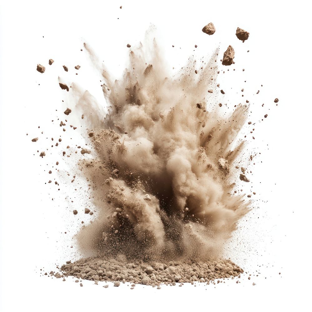 Sandy Eruption explosion particles dramatic. | Free Photo - rawpixel