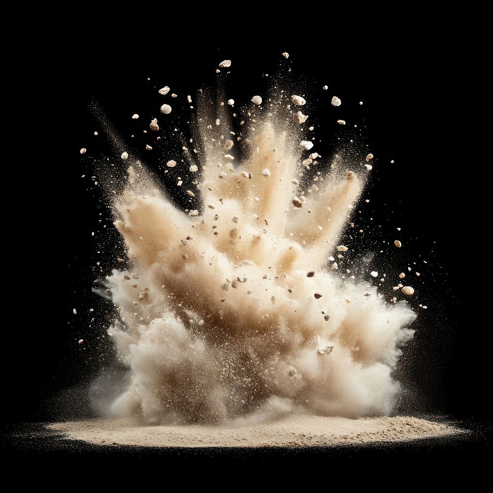 Beach Sand Eruption explosion particles | Free Photo - rawpixel