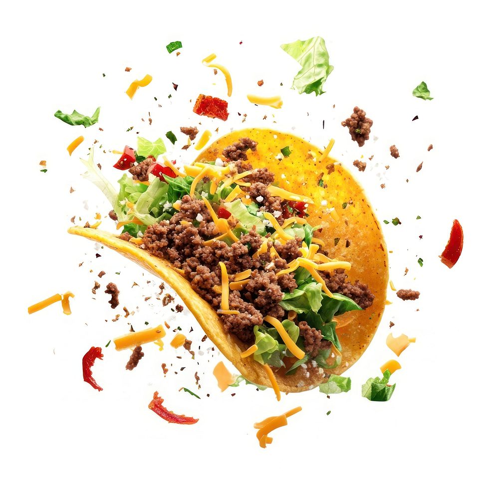 Classic Taco Explosion taco lettuce | Free Photo - rawpixel