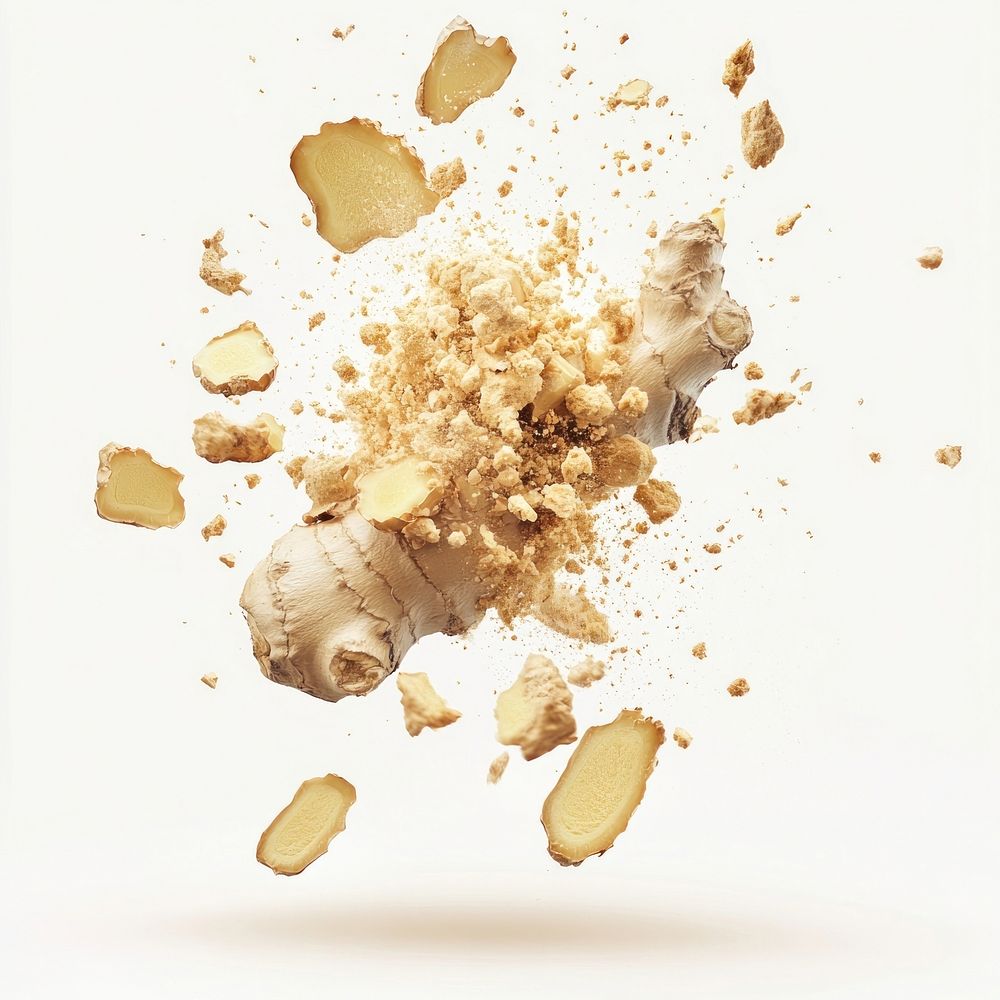 Ginger Root ginger explosion exploding. | Free Photo - rawpixel