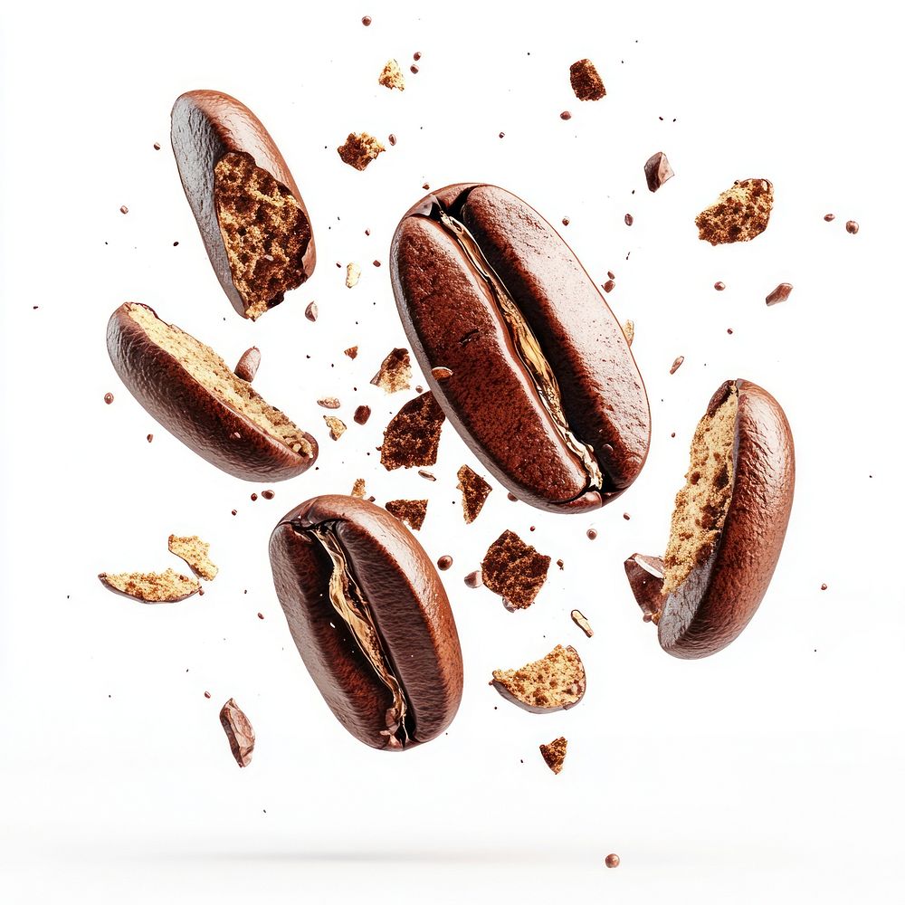 Robusta Bean Burst coffee pieces | Free Photo - rawpixel