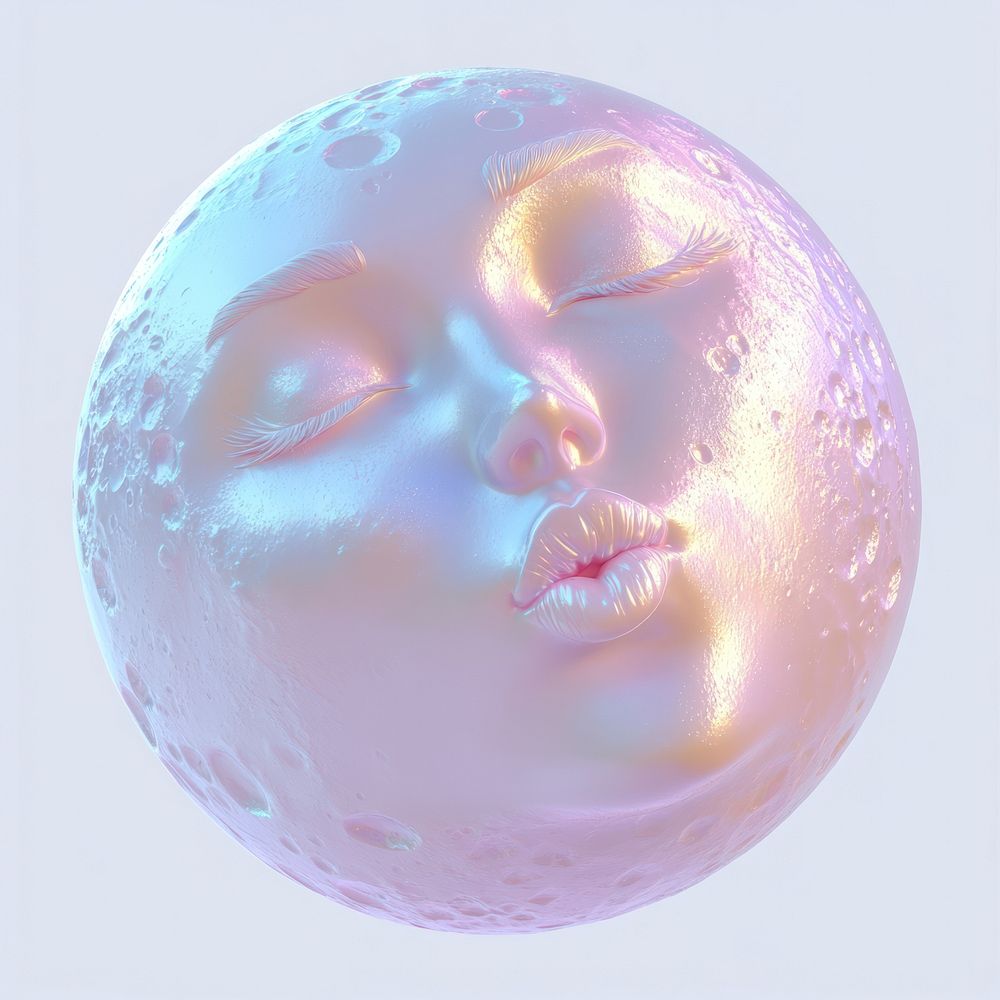 Moon aesthetics celestial dreamy. | Free Photo Illustration - rawpixel