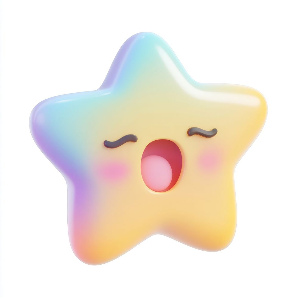 Sleepy Star pastel colors cute | Free Photo Illustration - rawpixel