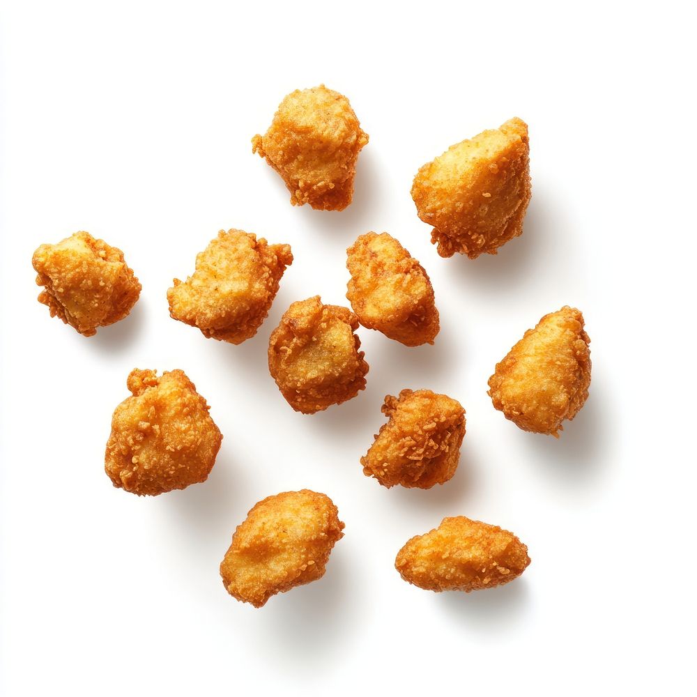 Flying nuggets food bite-sized appetizer. | Free Photo - rawpixel