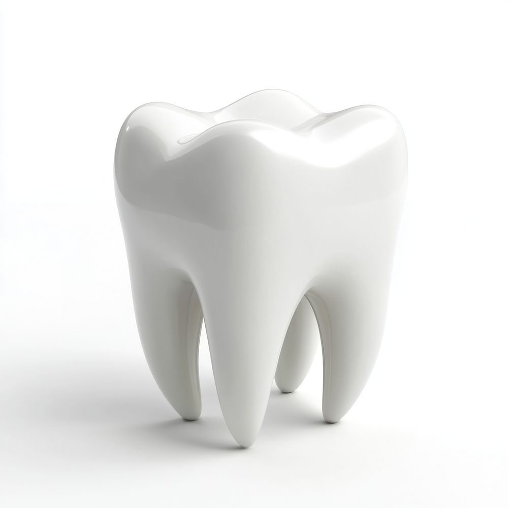 One teeth tooth white illustration. | Free Photo Illustration - rawpixel