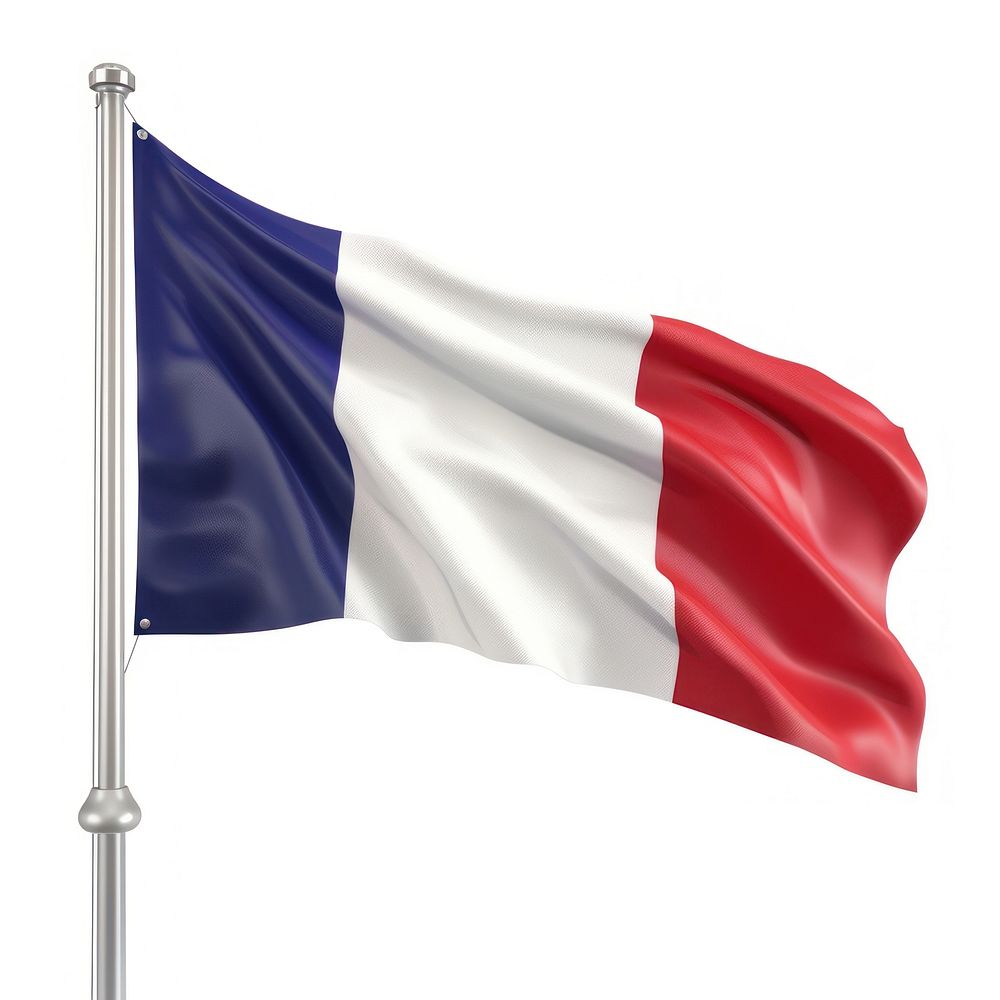 French flag waving on pole | Free Photo - rawpixel
