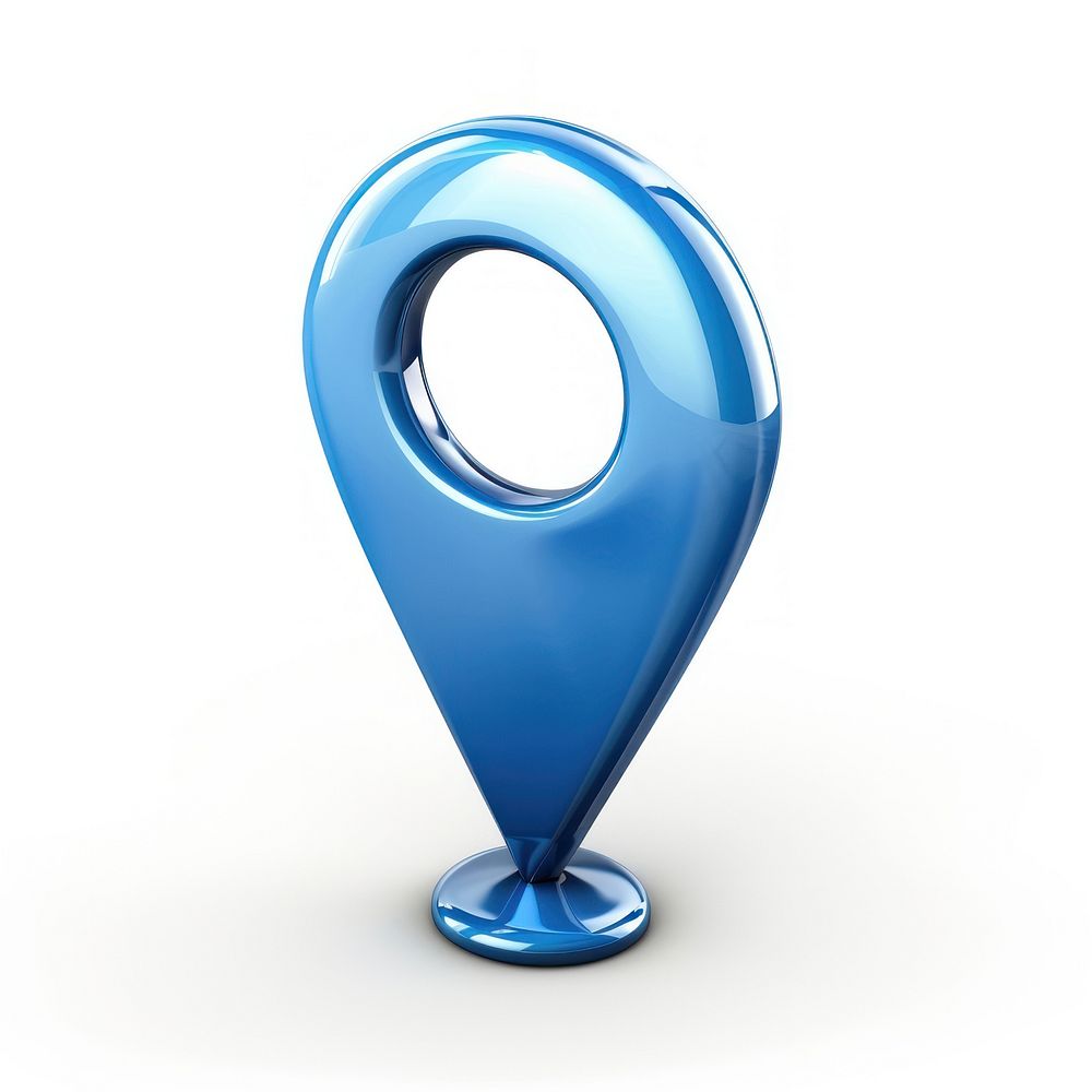 Blue location pin icon | Free Photo - rawpixel