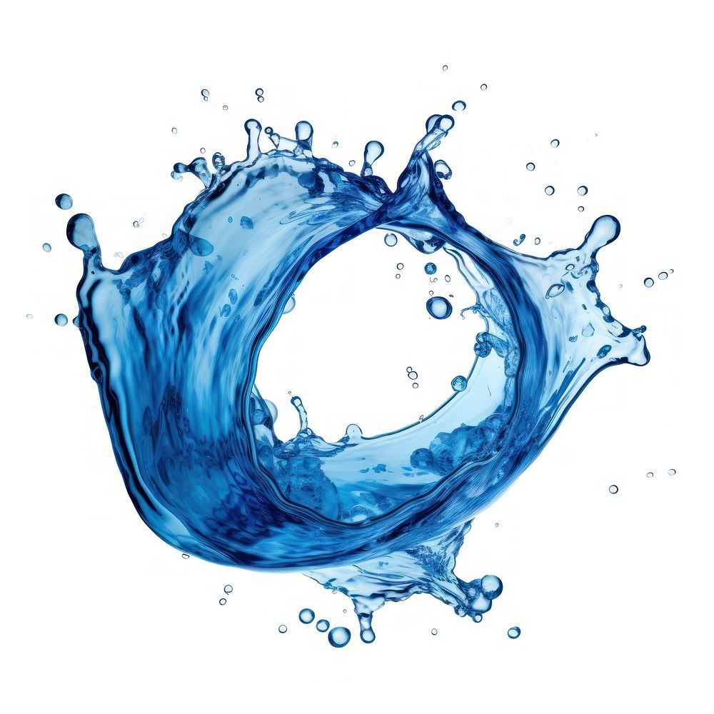Blue water circle shape splash | Free Photo - rawpixel