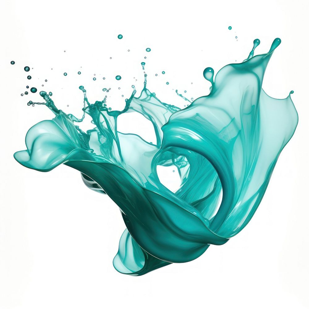 Turquoise splash abstract effect art. | Free Photo - rawpixel