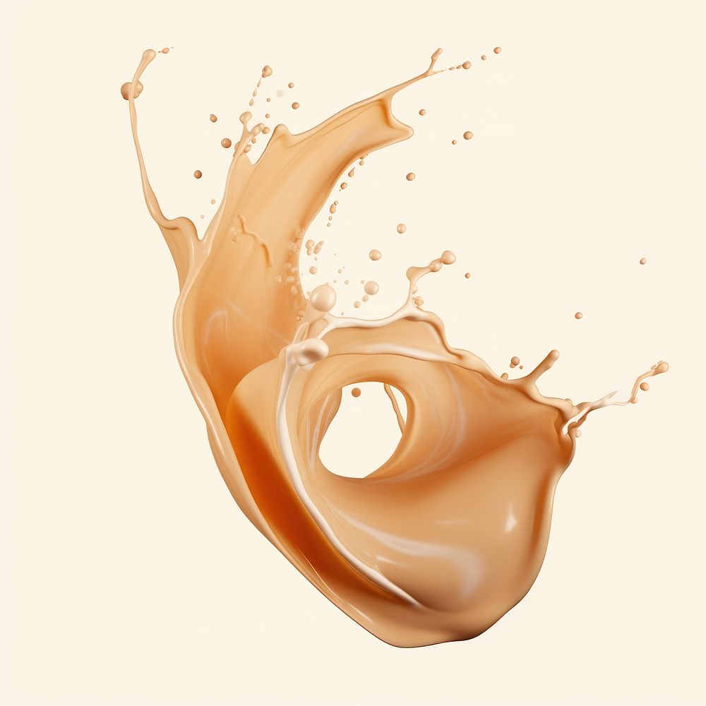 Beige splash abstract effect accessories. | Free Photo - rawpixel