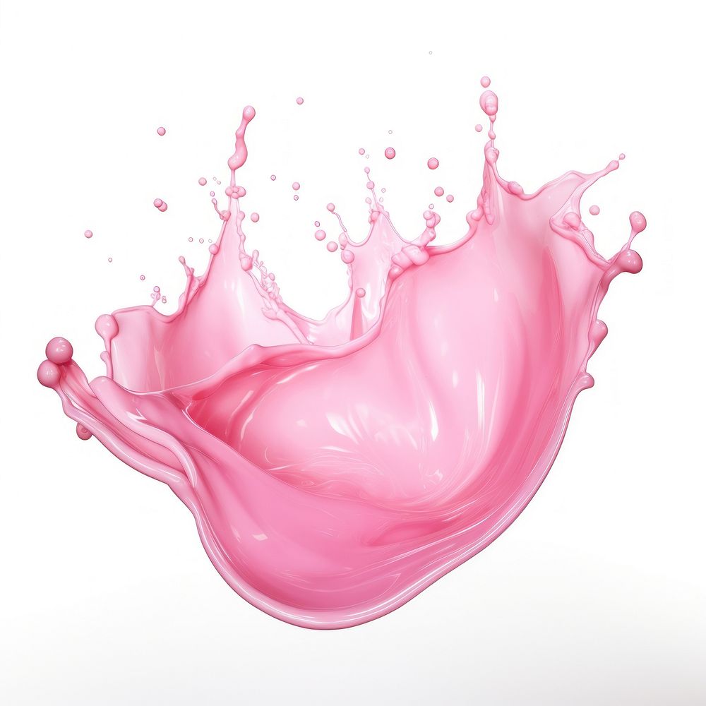 Pastel pink liquid splash white | Free Photo - rawpixel