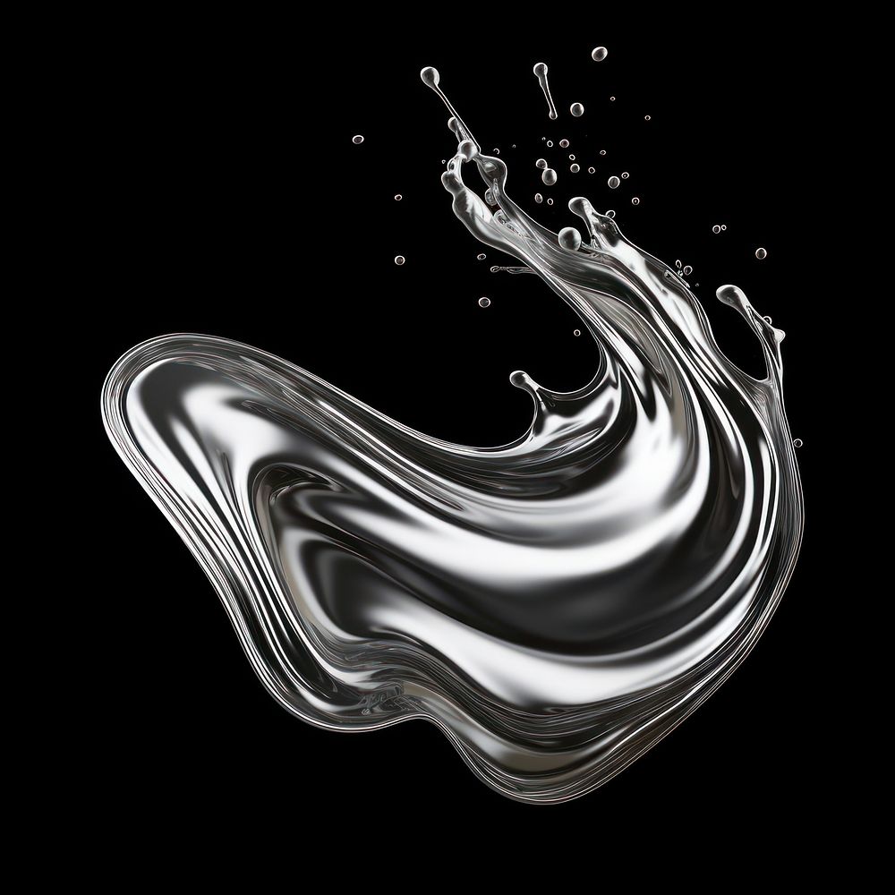 Silver liquid splash background abstract | Free Photo - rawpixel