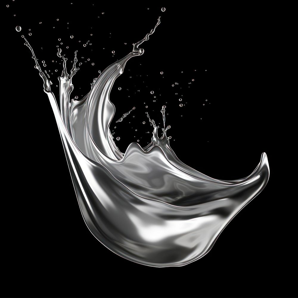 Silver liquid splash background abstract | Free Photo - rawpixel