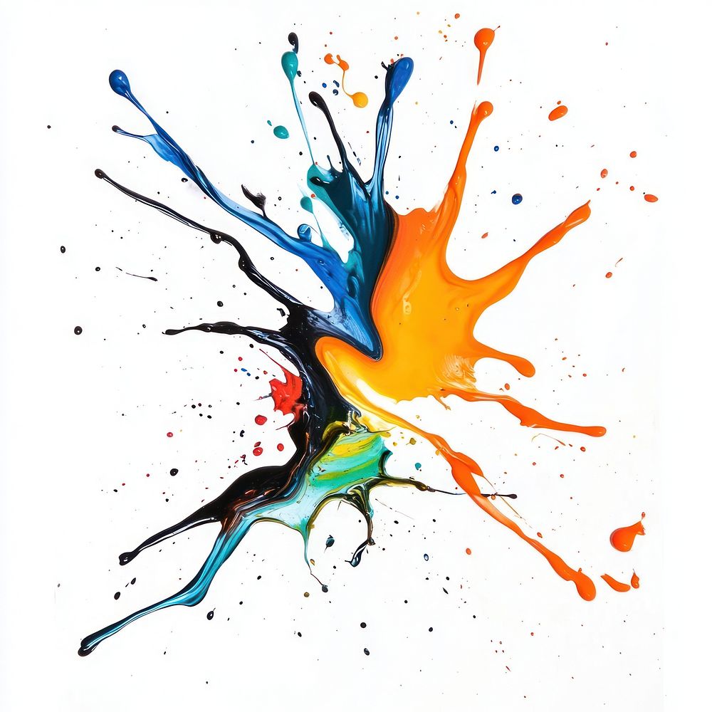 Spray paint splash painting abstract | Free Photo - rawpixel