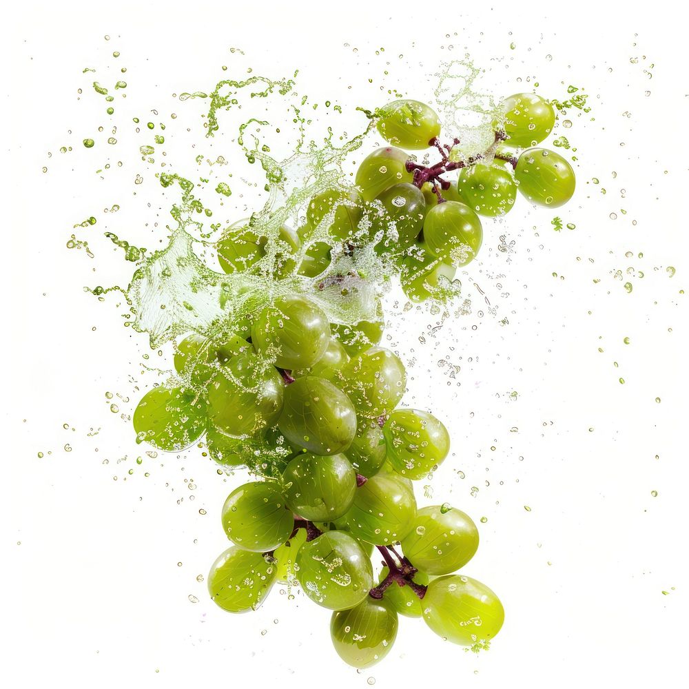 Green grape explosion grapes produce | Free Photo - rawpixel