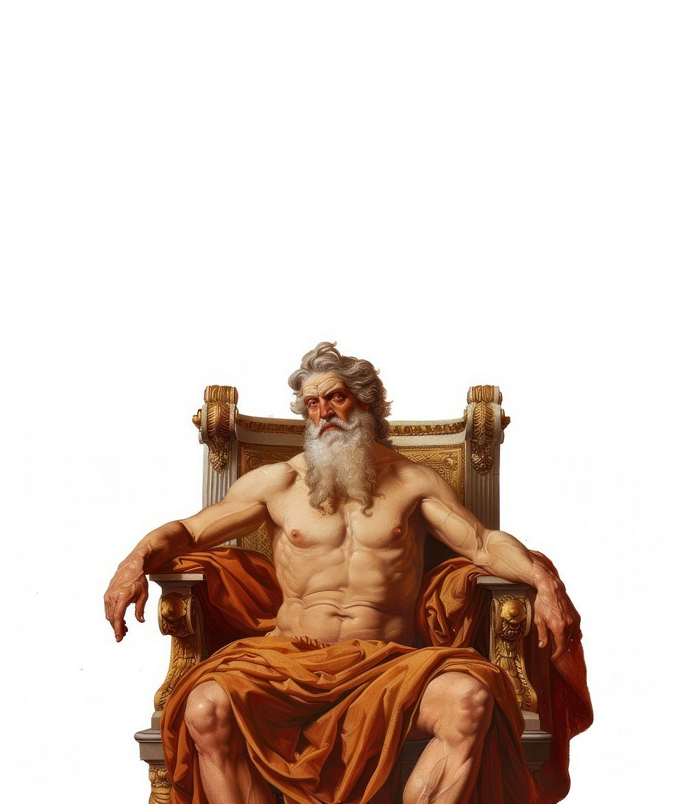 Zeus throne art illustration | Free Photo Illustration - rawpixel