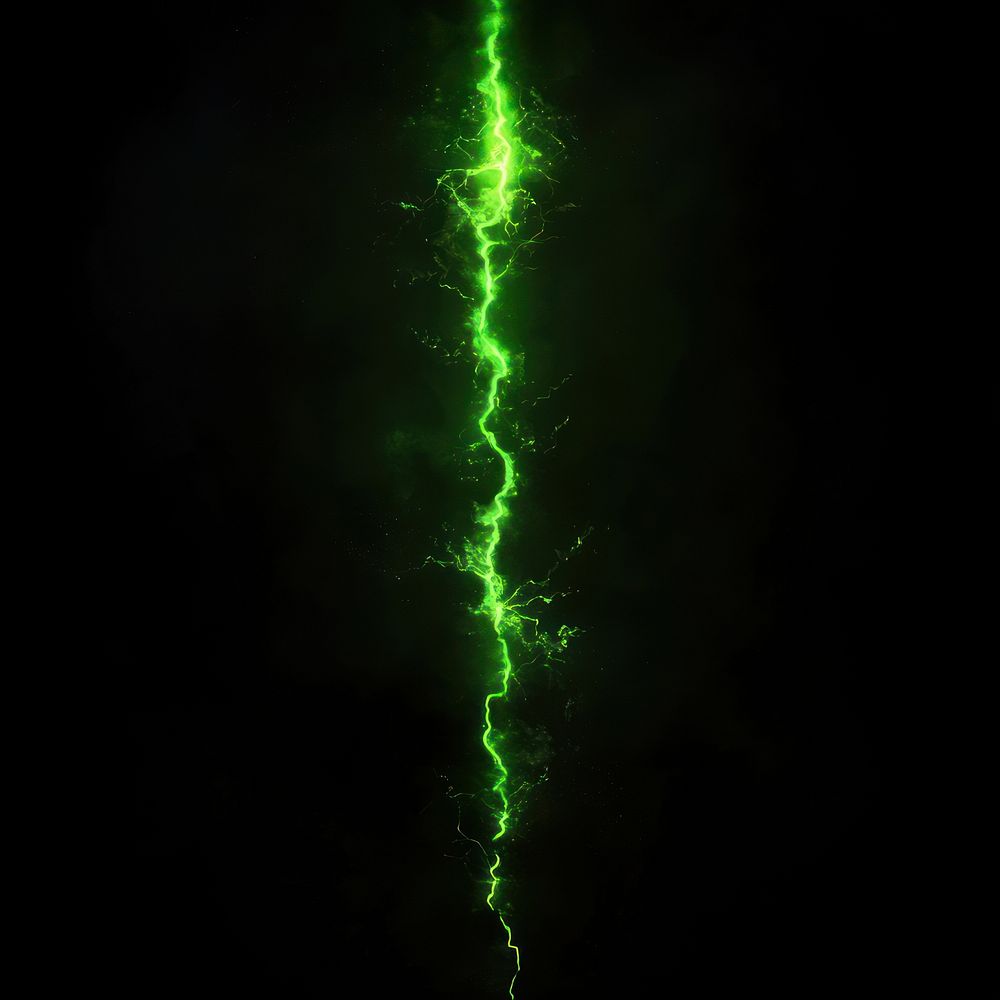 green lightning background storm thunderstorm | Free Photo - rawpixel