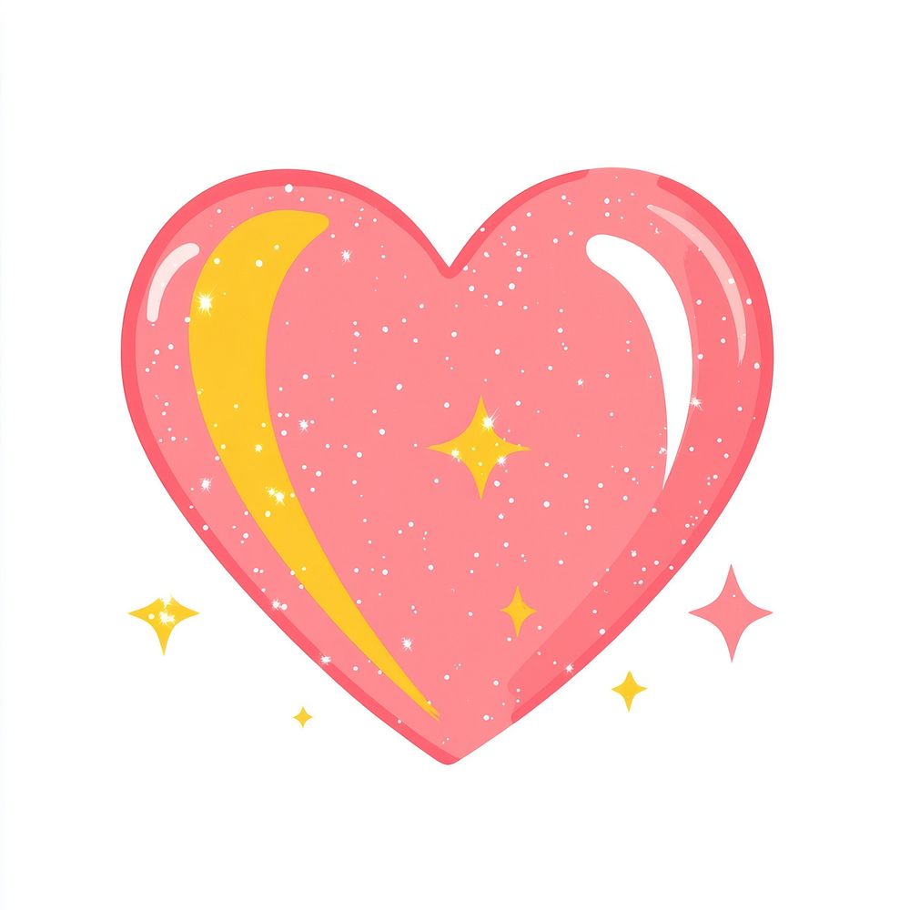 Heart design shape pink. | Free Photo Illustration - rawpixel