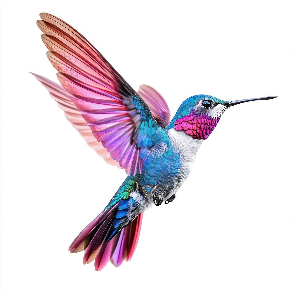 flying colorful hummingbird photography wildlife | Free Photo - rawpixel